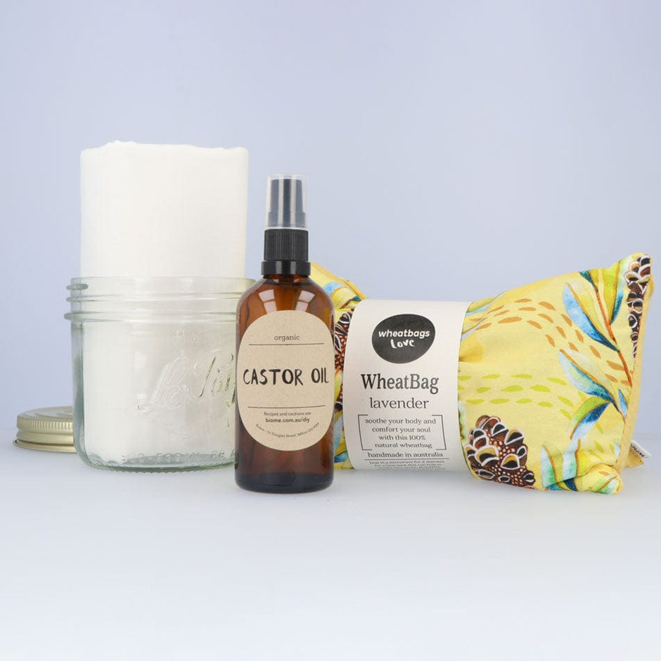 Castor Oil Packs - Buy DIY Organic Castor Oil Packs – Biome US