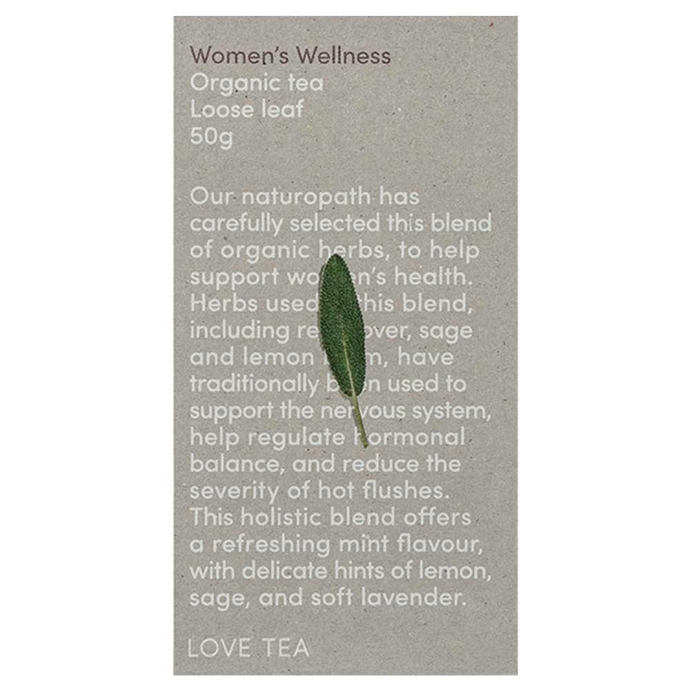 Buy Love Tea Organic Loose Leaf Tea 50g - Women's Wellness – Biome US ...
