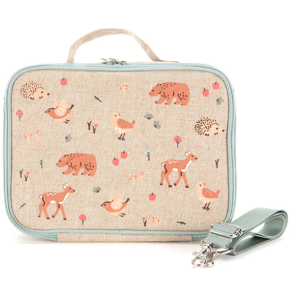 Buy SoYoung Raw Linen Insulated Lunch Box - Forest Friends – Biome US ...