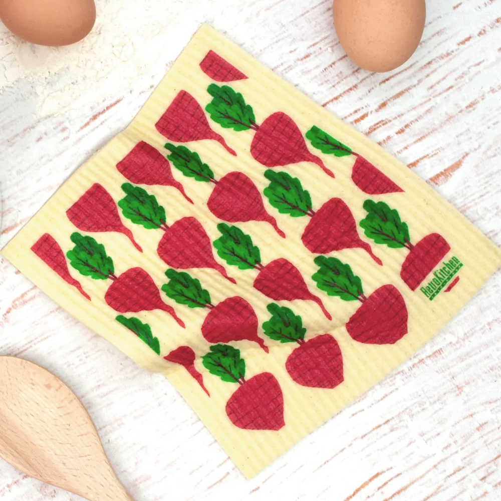 Buy Swedish Dish Sponge Cloth - Retro Flowers – Biome US Online